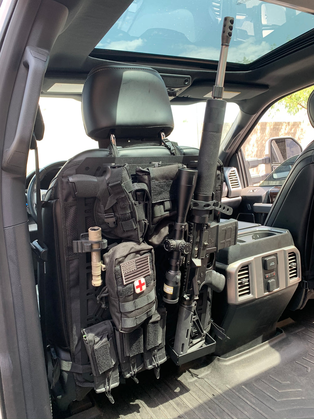 Gun Mount and Storage Boxes for your guns and valuable items