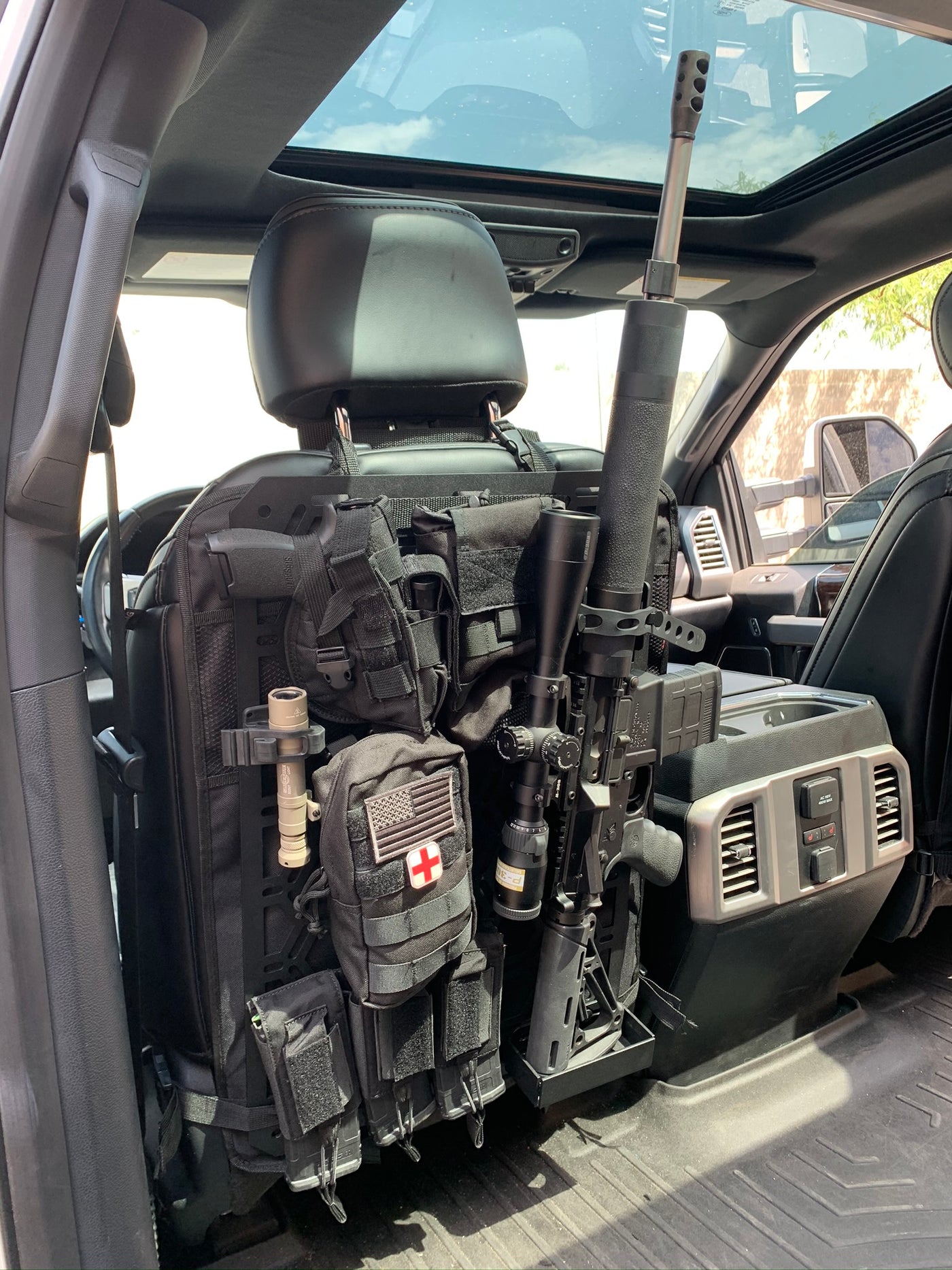 Gun Mount and Storage Boxes for your guns and valuable items