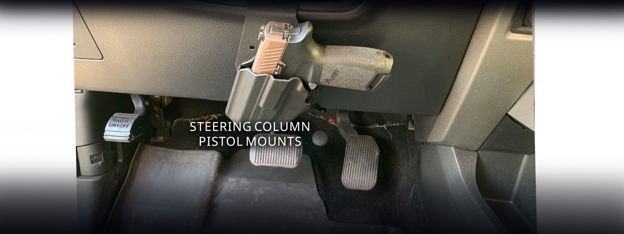 Gun Mount and Storage Boxes for your guns and valuable items