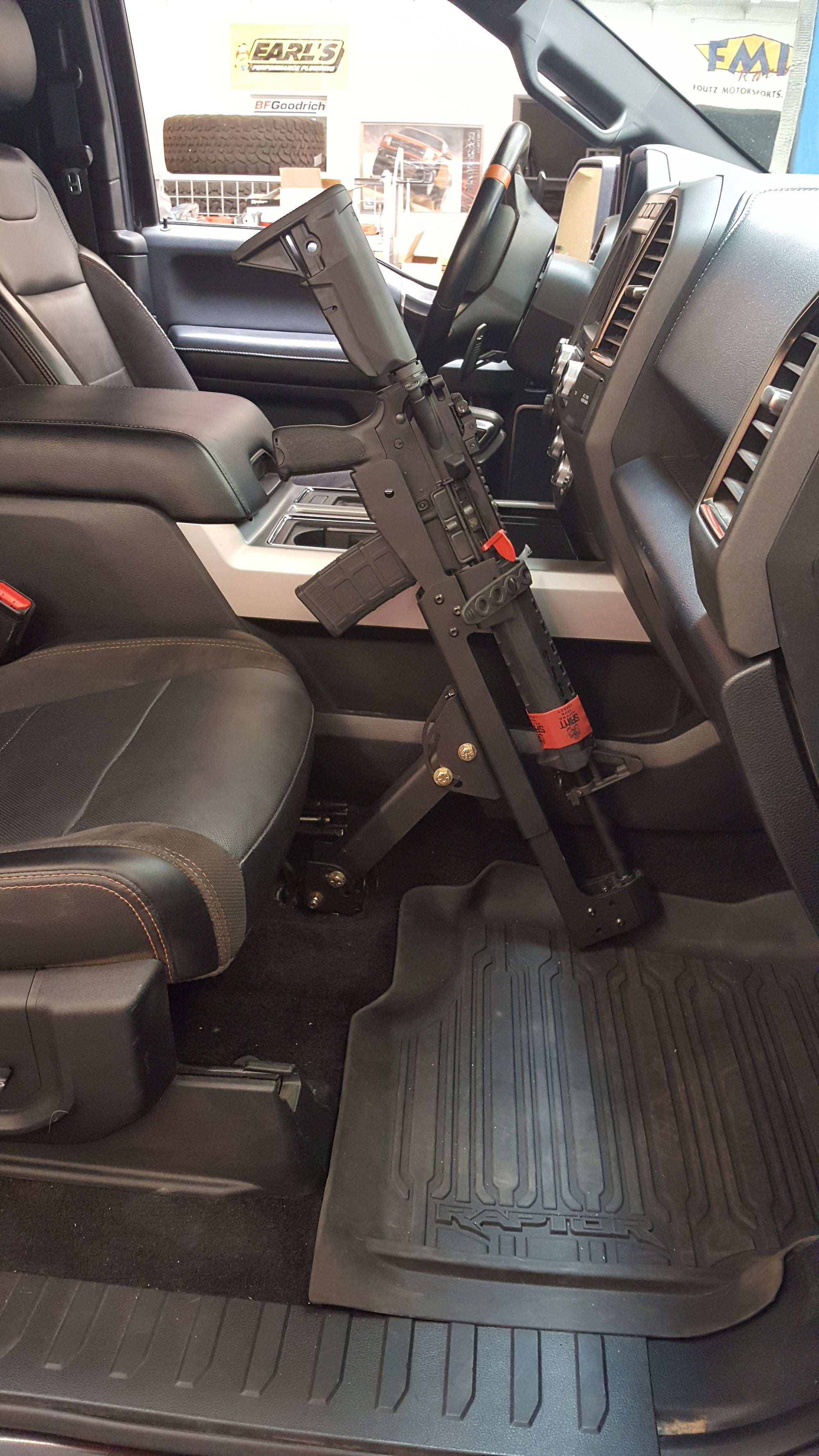 AR Platform Rifle Mounts - Quick Release Gun Mount Tagged "Ford F150 ...
