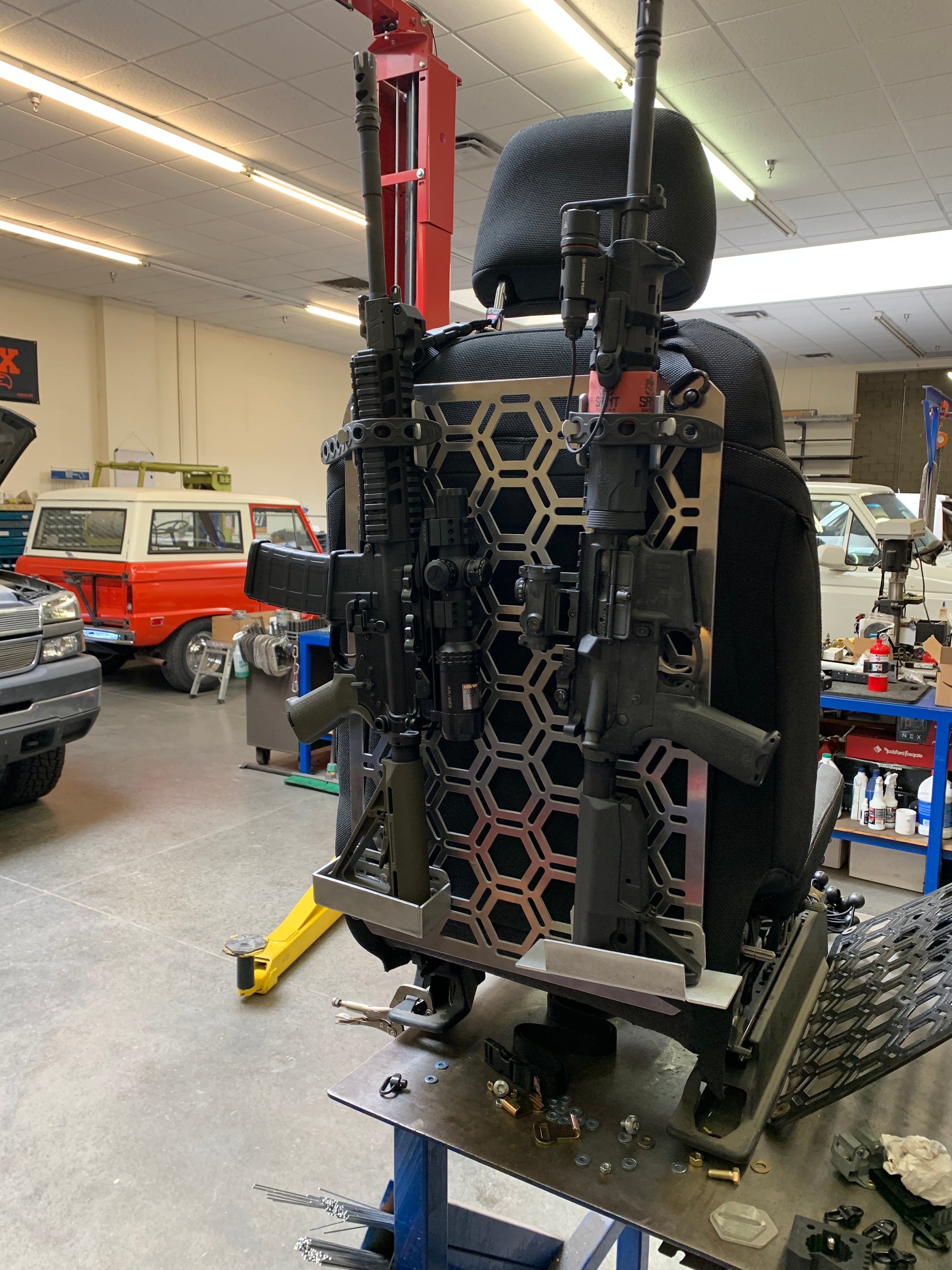 Adapt-a-panel grid panels - GunMount