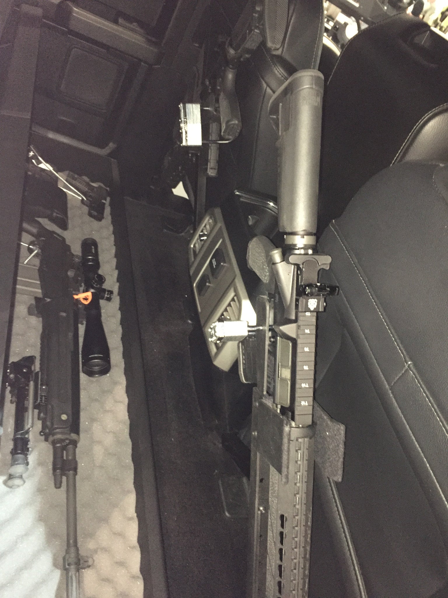 AR Platform Rifle Mounts - Quick Release Gun Mount - GunMount